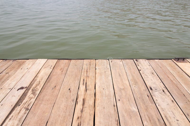 Raft plank wooden of brown stock image. Image of river - 92569189