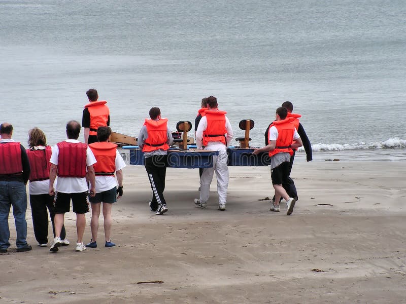Raft Race stock photo. Image of running, boys, failure - 835656