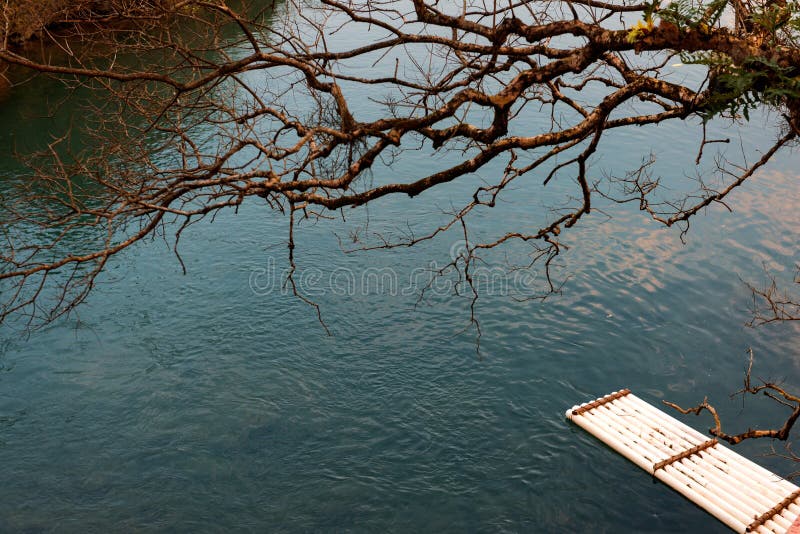 The raft River dock stock photo. Image of meeting, corrugated - 65756280