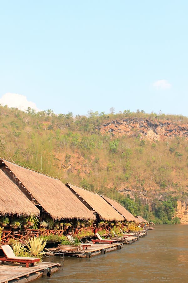 Raft River House stock image. Image of nature, mist, float - 23372163