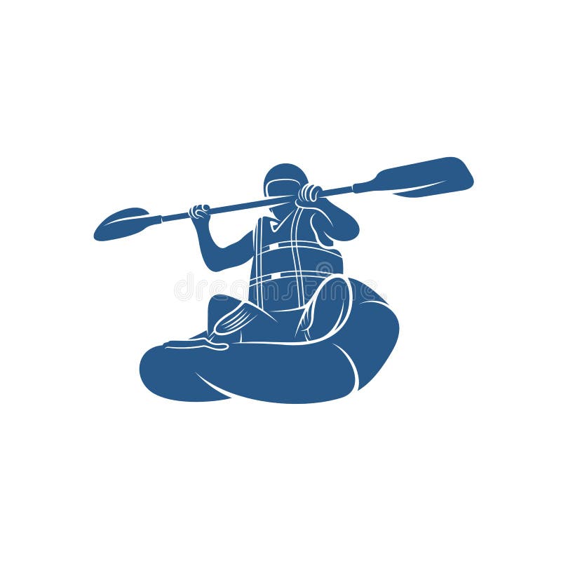 Rafting Design Vector Illustration, Creative Rafting Logo Design ...
