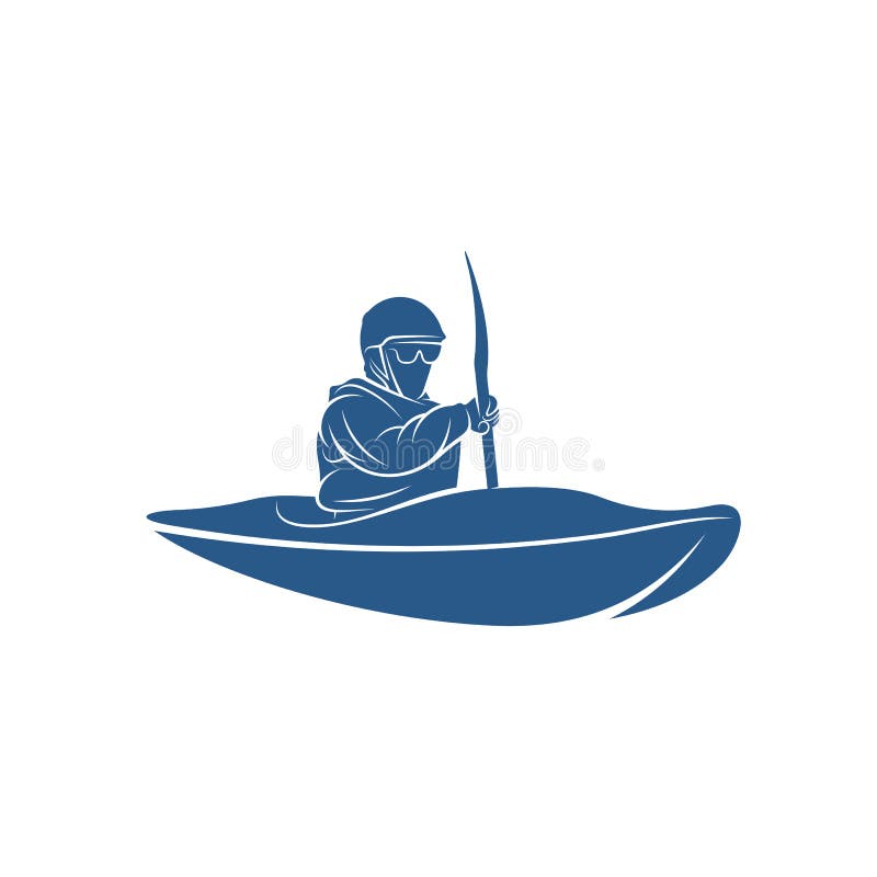 Rafting Design Vector Illustration, Creative Rafting Logo Design ...