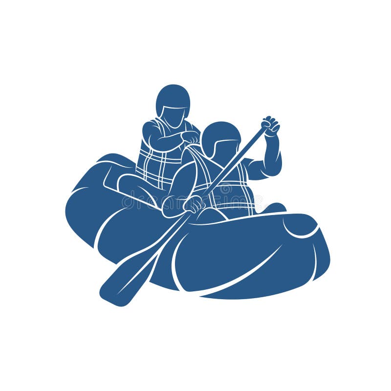 Rafting Design Vector Illustration, Creative Rafting Logo Design ...