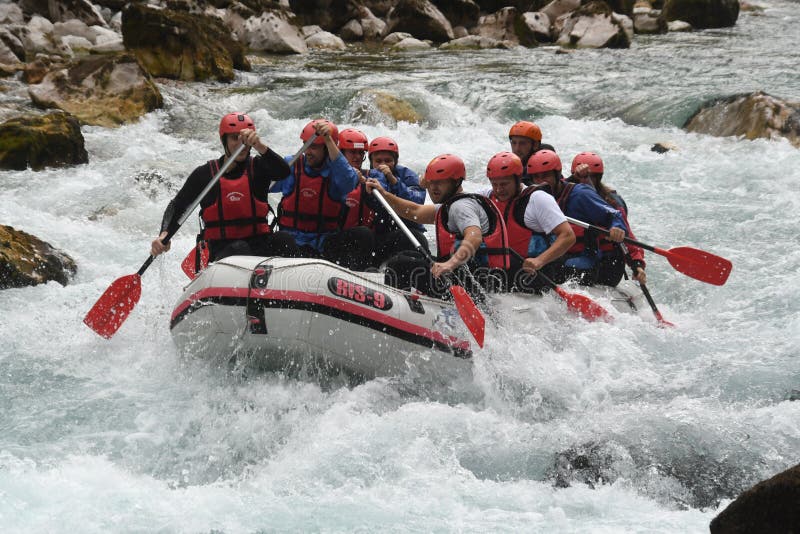 Rafting in Drina and Tara River`s Canyon Europe Editorial Image - Image ...