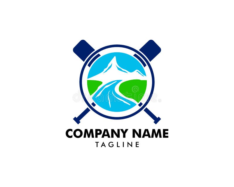 Logo Boat, Rafting Logo Emblem Vector Illustration. Stock Vector ...