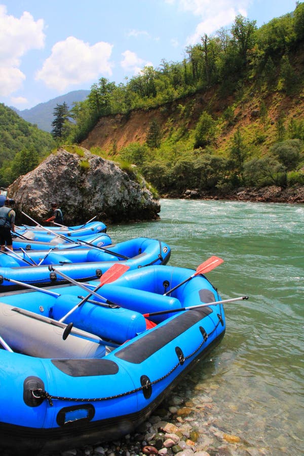 Rafting in Montenegro on the Tara River with a View of the ...