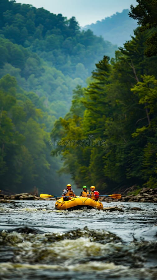 Rafting on the ohio river stock photo. Image of fluvial - 325012952
