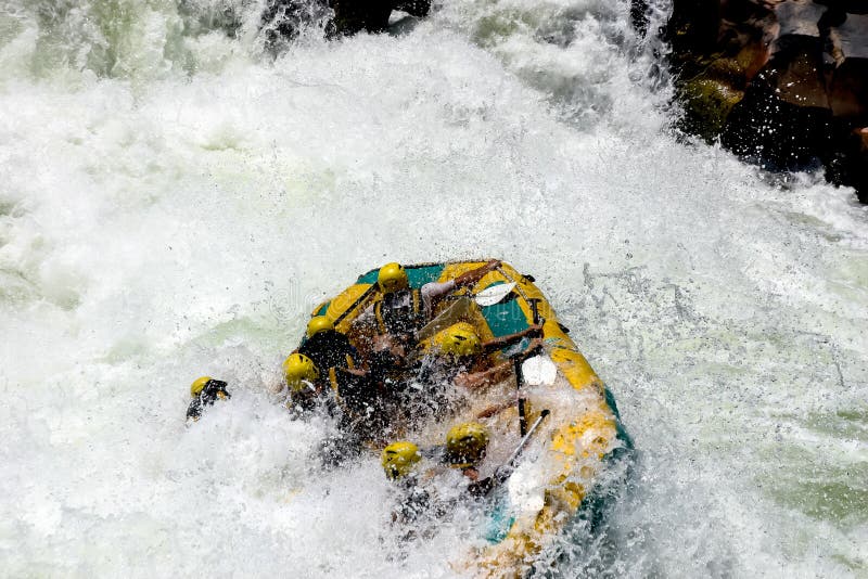 Rafting stock image. Image of raft, accident, people - 83776931