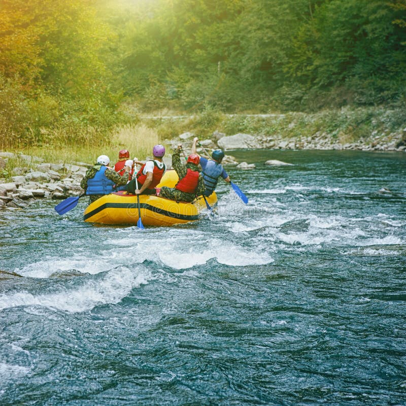 Rafting stock image. Image of boat, excitement, sport - 1127503