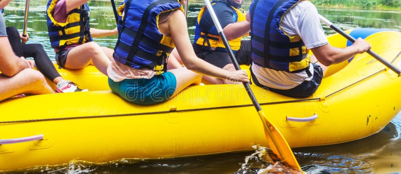 Rafting stock image. Image of exercise, rafting, excitement - 169724741