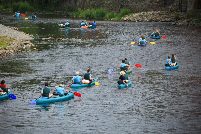 Rafting on river editorial photo. Image of republic - 175311111