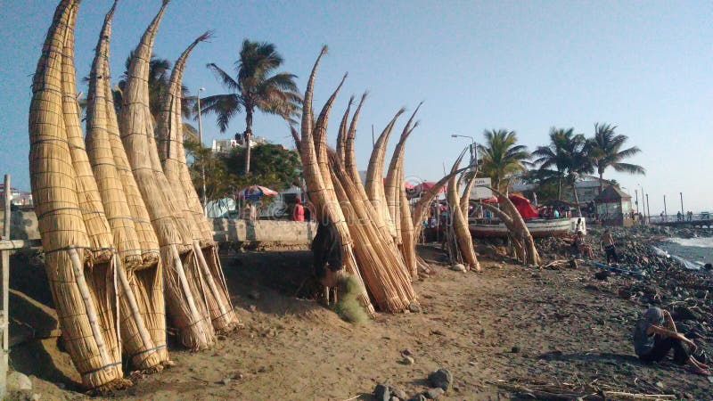 Beach Rafts stock photo. Image of indigenous, beach - 102523190