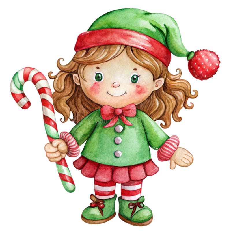 Rag Doll Clipart Watercolor Stock Vector - Illustration of handmade ...