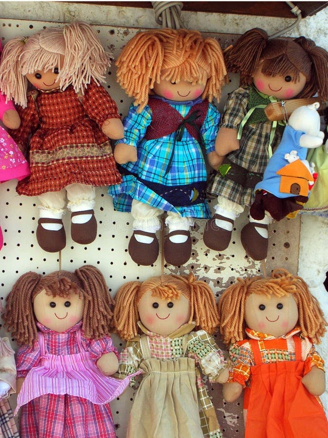 Rag dolls stock photo. Image of child, games, soft, isolated - 4727634