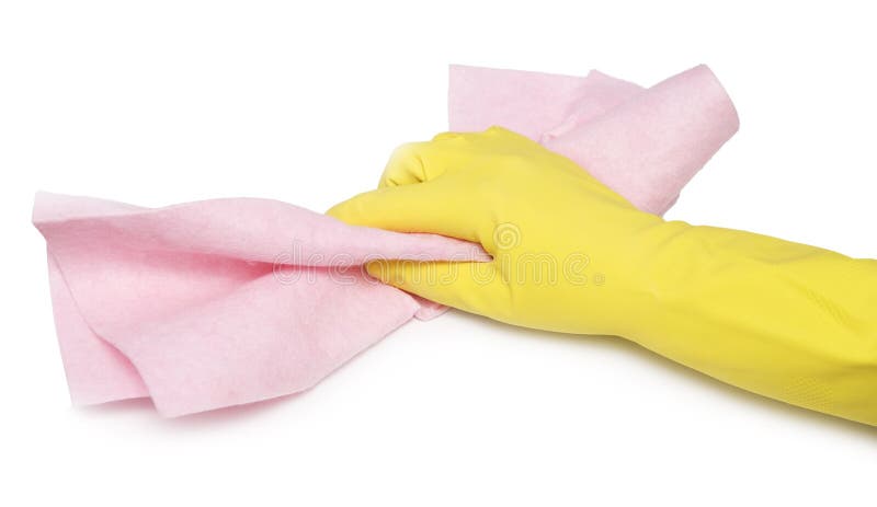 Rag in hand stock image. Image of housework, disinfect - 9913207