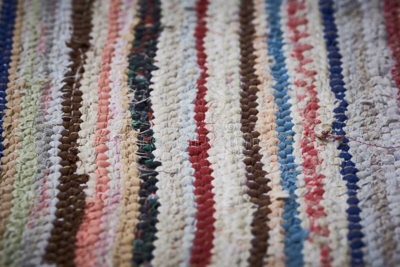 Rag rug stock photo. Image of creativity, floor, knot - 98592632