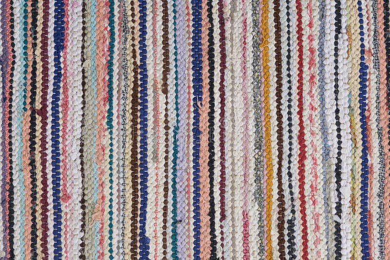 Rag rug stock photo. Image of sewing, colorful, handmade - 98592682