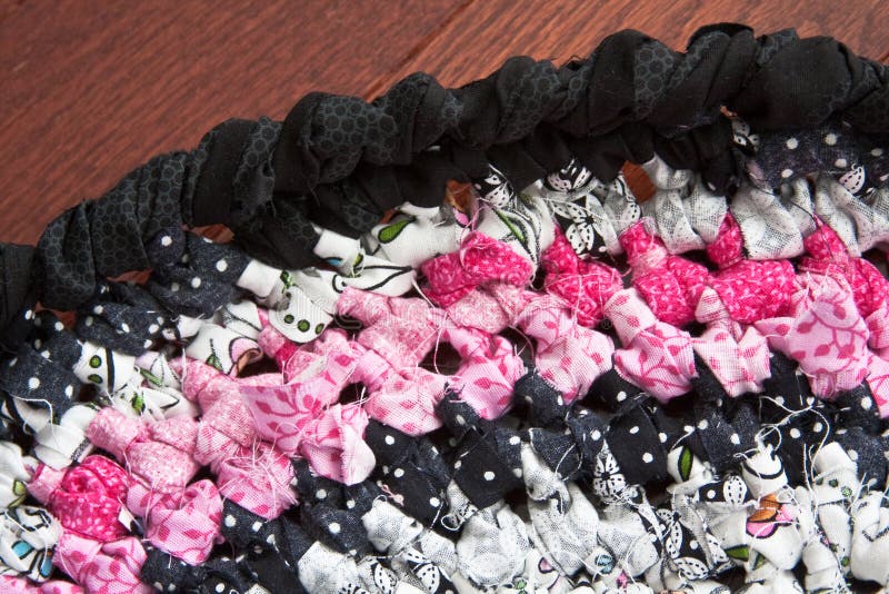 Heart-Shaped Rag Rug stock photo. Image of heart, craft - 23718336