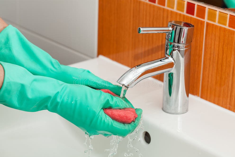 Rag squeezing stock photo. Image of clean, arms, hygiene - 32332352