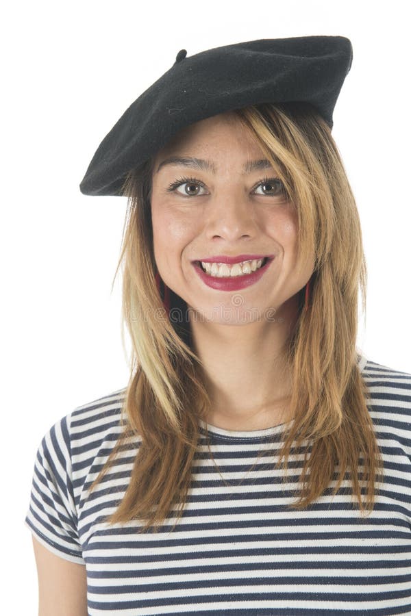 Ragazza Francese Con Pane E Vino Immagine Stock - Immagine di donna ...