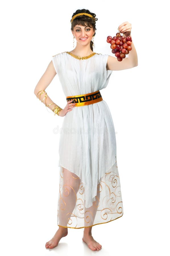 Ragazza Greca Con La Brocca Immagine Stock - Immagine di acqua ...