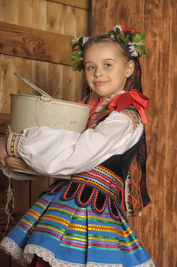 Ragazza polacca immagine stock. Immagine di ragazza, capelli - 30233829