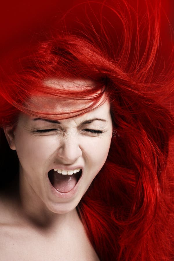 Rage stock photo. Image of angry, rage, menstrual, caucasian - 15669872