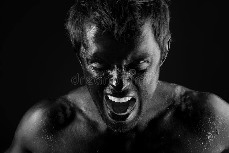 Rage stock image. Image of handsome, muscles, muscular - 16645159