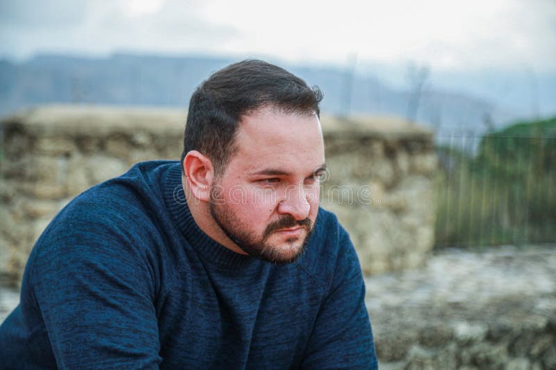 Rage and Fury in the Face of a Man Stock Photo - Image of person ...