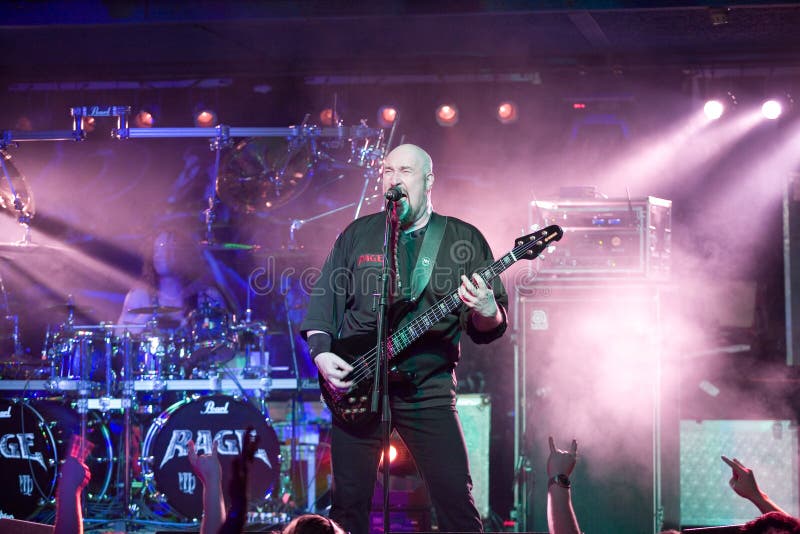 RAGE, German Heavy Metal Band Perform Editorial Image - Image of heavy ...