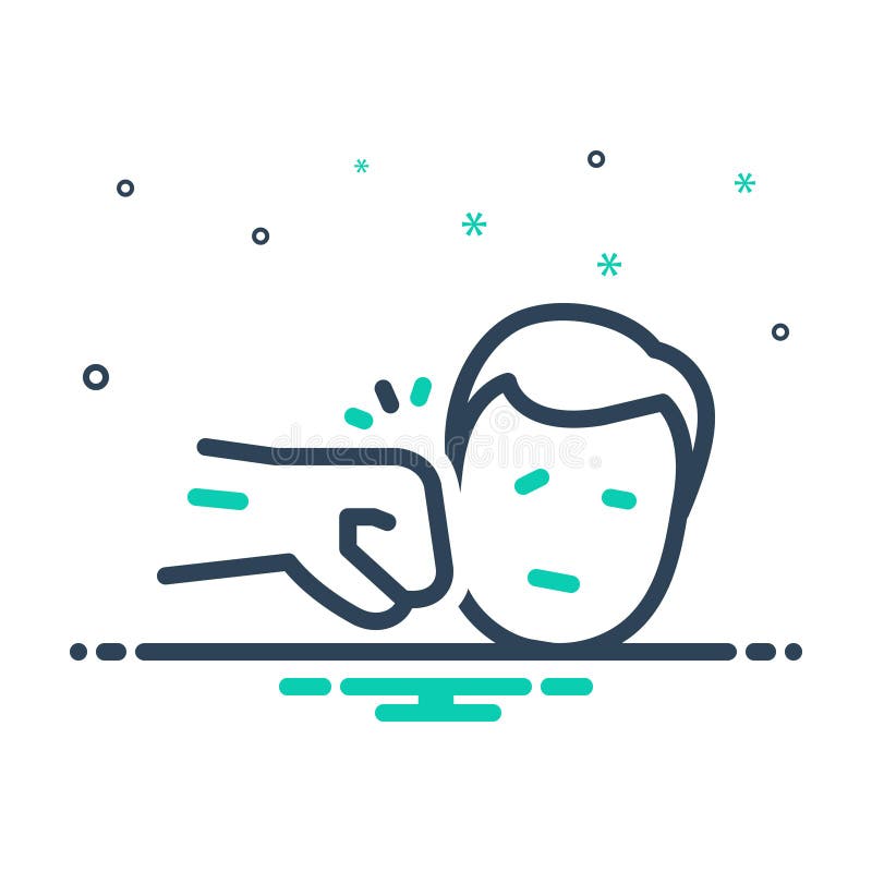 Mix Icon for Rage, Anger and Fury Stock Illustration - Illustration of ...