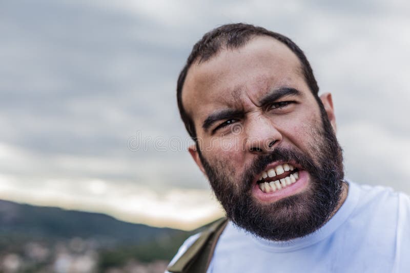 Rage stock image. Image of humor, expression, negative - 31379719