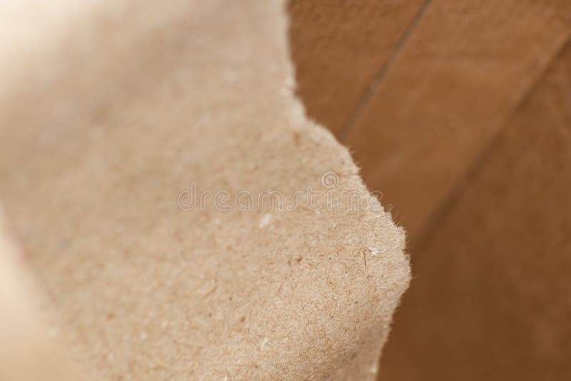 Ragged edge of kraft paper stock photo. Image of craft - 146629324