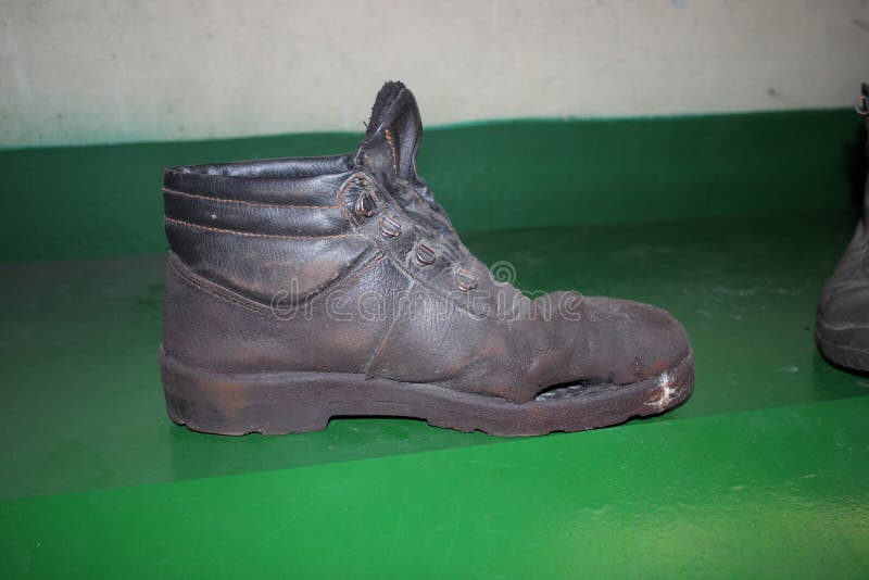 Old ragged shoes stock photo. Image of white, view, lace - 31506220