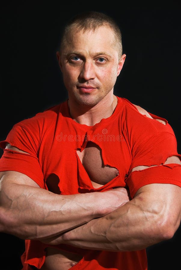 In ragged short stock image. Image of arms, body, aggression - 10009867