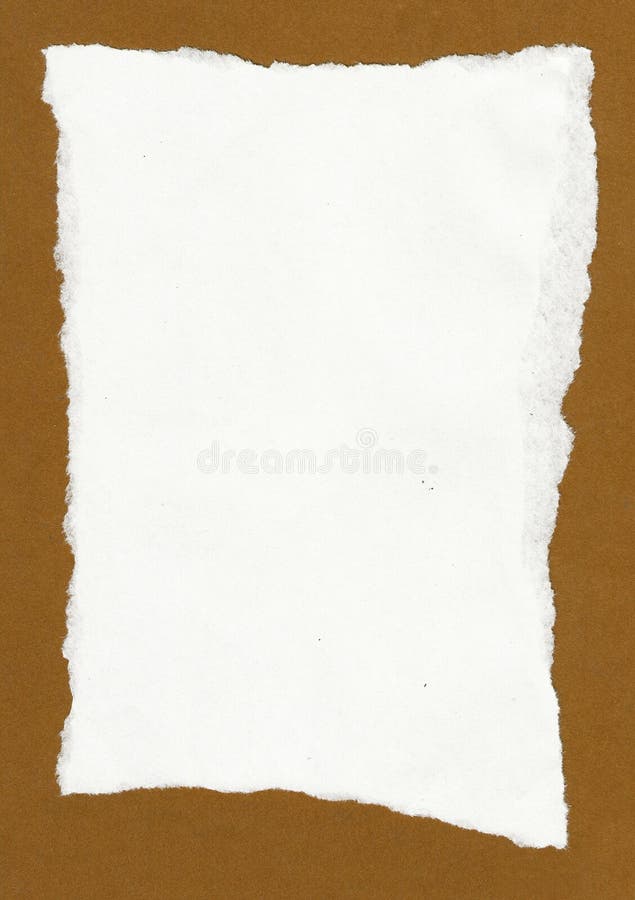 Ragged White Paper Stock Photos - Image: 22775263