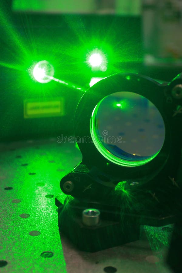 Raggio Laser Verde Di Alto Potere Immagine Stock - Immagine di potenza ...