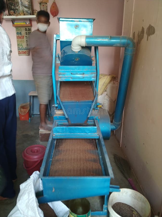 Ragi Or Finger Millet Cleaning Electrical And Mechanical Machine ...