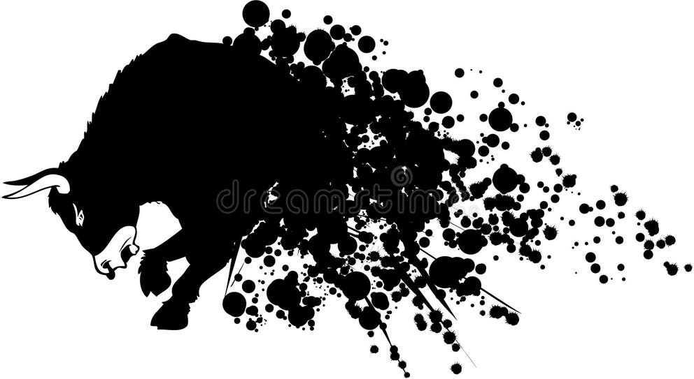 Bull Ink Splatter Stock Illustrations – 47 Bull Ink Splatter Stock ...