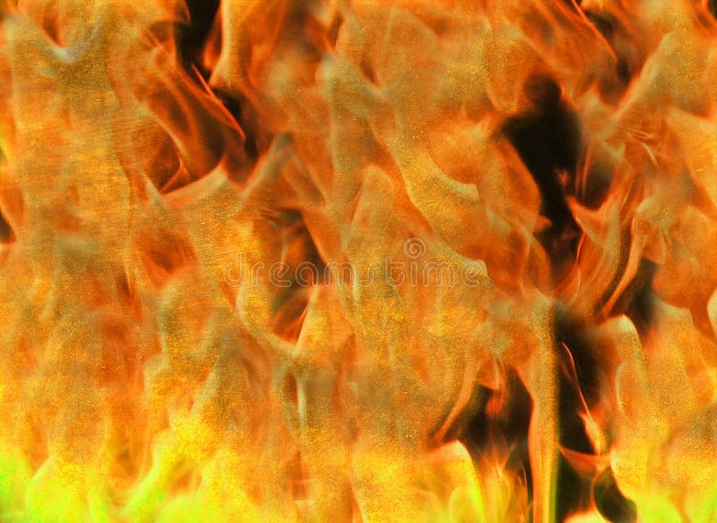 Raging Burning Fire Flames Hell Abstract Texture Background Stock Image ...