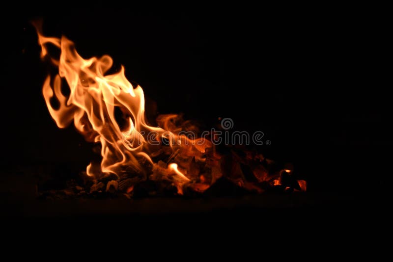 A raging fire stock image. Image of blaze, danger, heat - 74458791