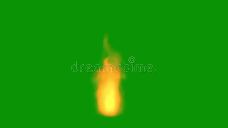 Raging Fire Motion Graphics with Green Screen Background Stock Footage ...