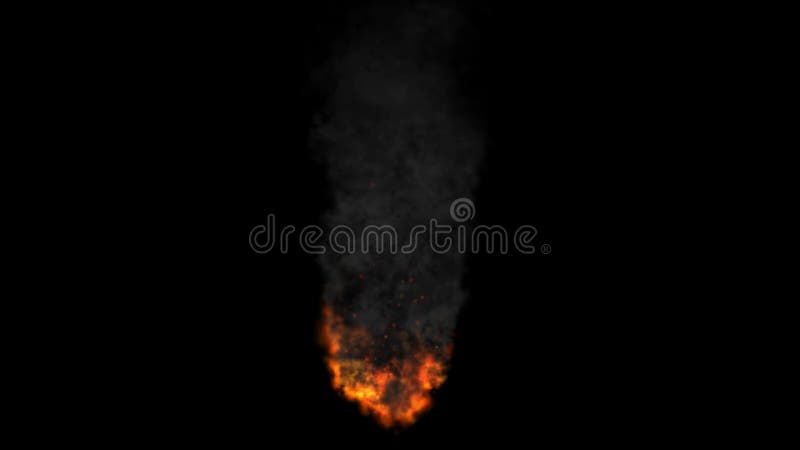 Raging Fire Motion Graphics with Green Screen Background Stock Footage ...