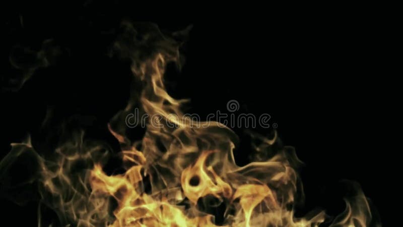 Raging Fire with Night Background Stock Footage - Video of fire ...