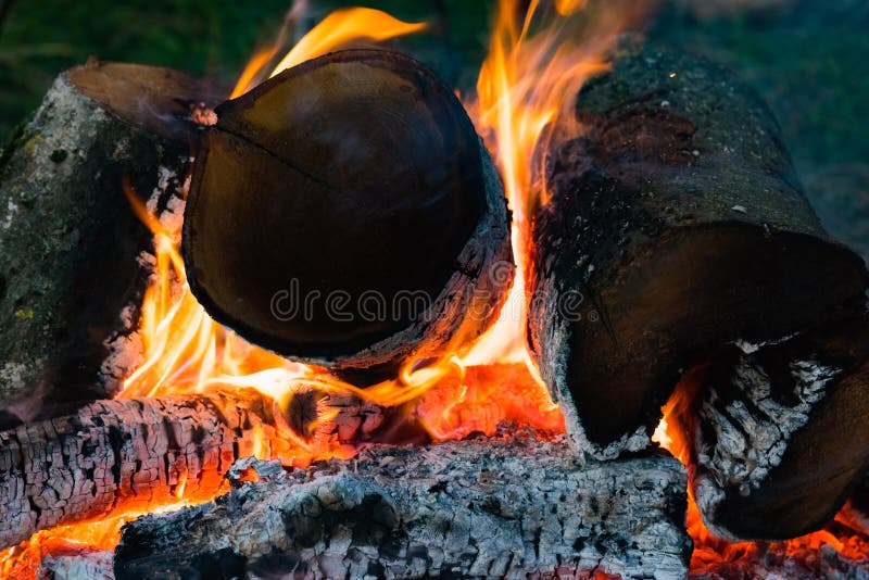 Raging Flames Red Fire Black Background Stock Photo - Image of power ...