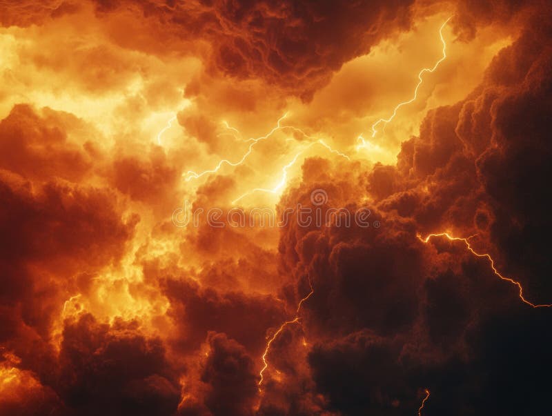 Raging Storm Clouds stock photo. Image of nature, atmosphere - 385330984