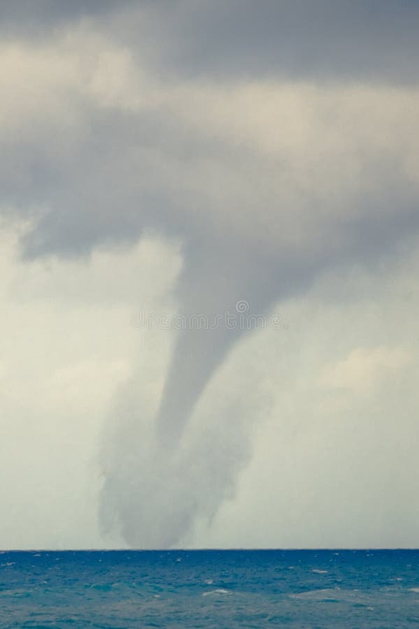 Tornado forming over sea stock photo. Image of nature - 5219344