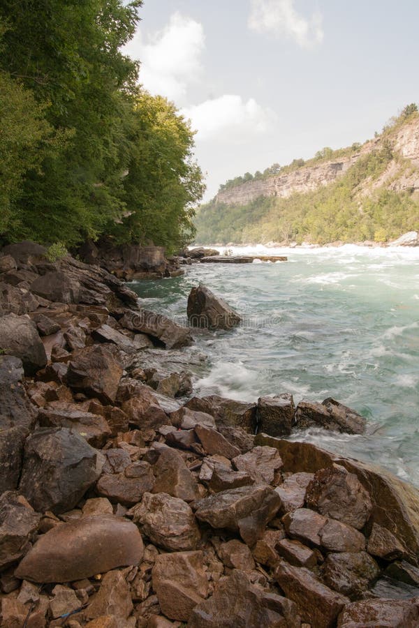 Raging torrent stock photo. Image of morning, canada - 71383080