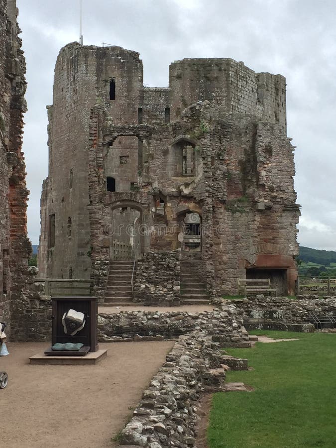 Raglan Castle editorial stock photo. Image of raglan - 79421488