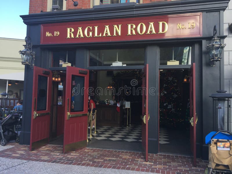 Raglan Road, Disney Springs, Orlando, FL Editorial Photography - Image ...